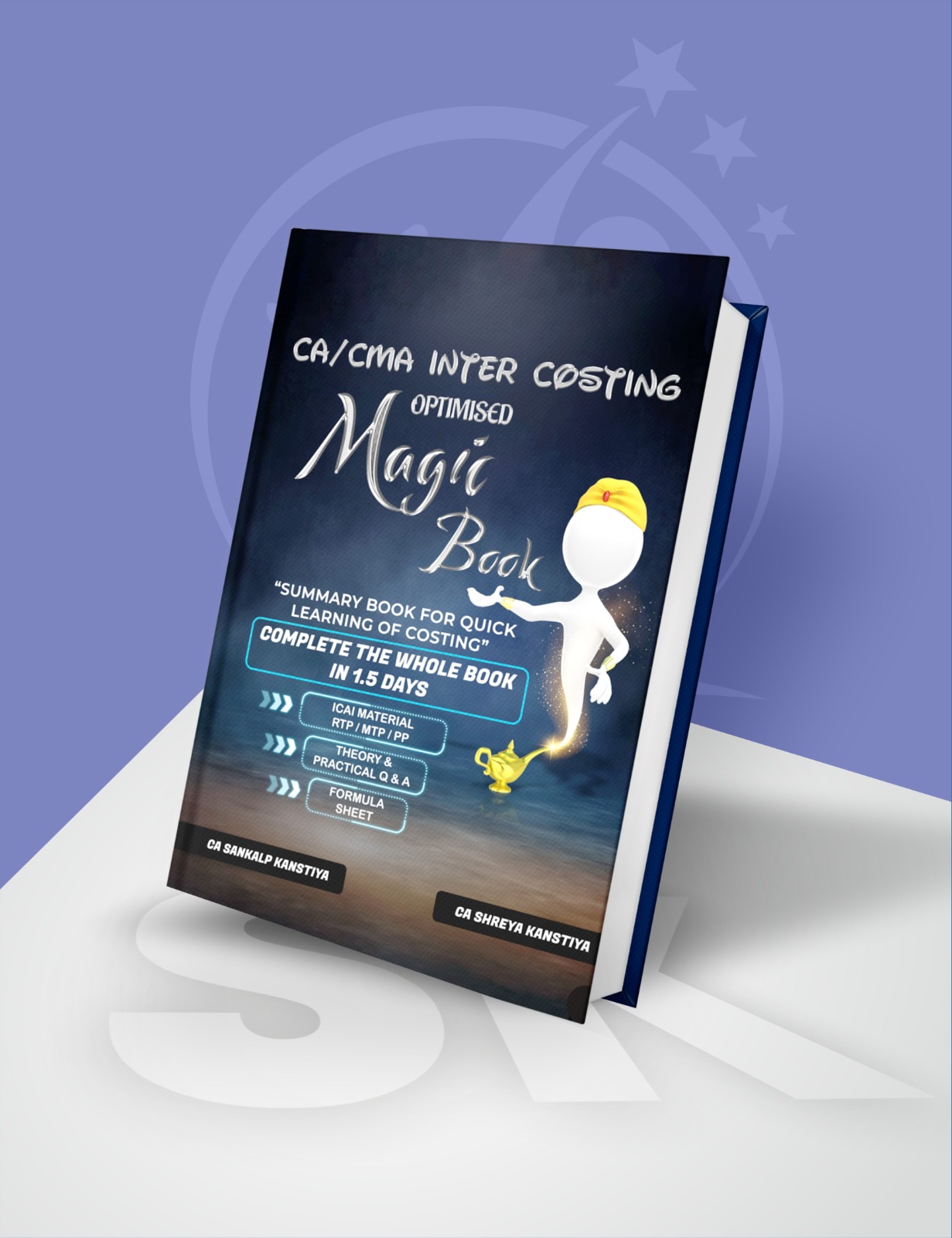 CA Inter Cost & Management Accounting Magic Book By CA Sankalp Kanstiya Applicable For September ...